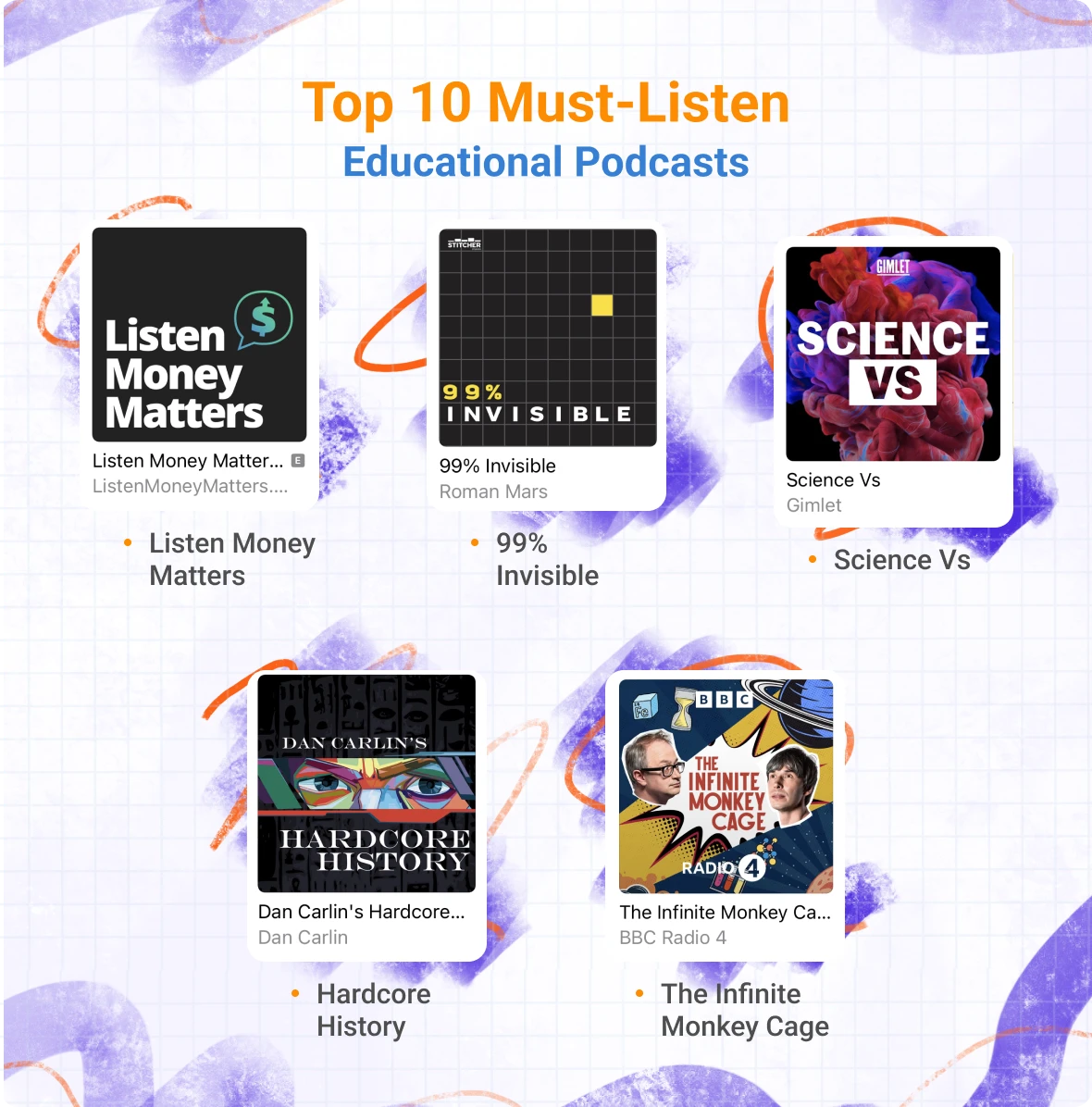 Educational Podcasts: 10 Must-Listen Ones